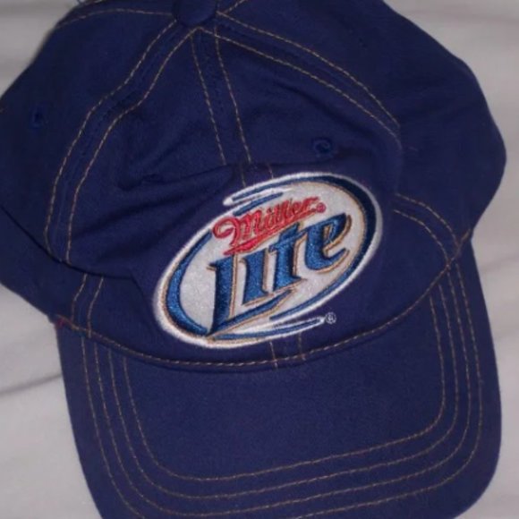 Miller Lite | Accessories | Miller Lite Beer Hat 0 Cotton Slouch Cap ...